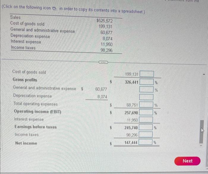 Solved (Preparing an income statement) Prepare an income | Chegg.com