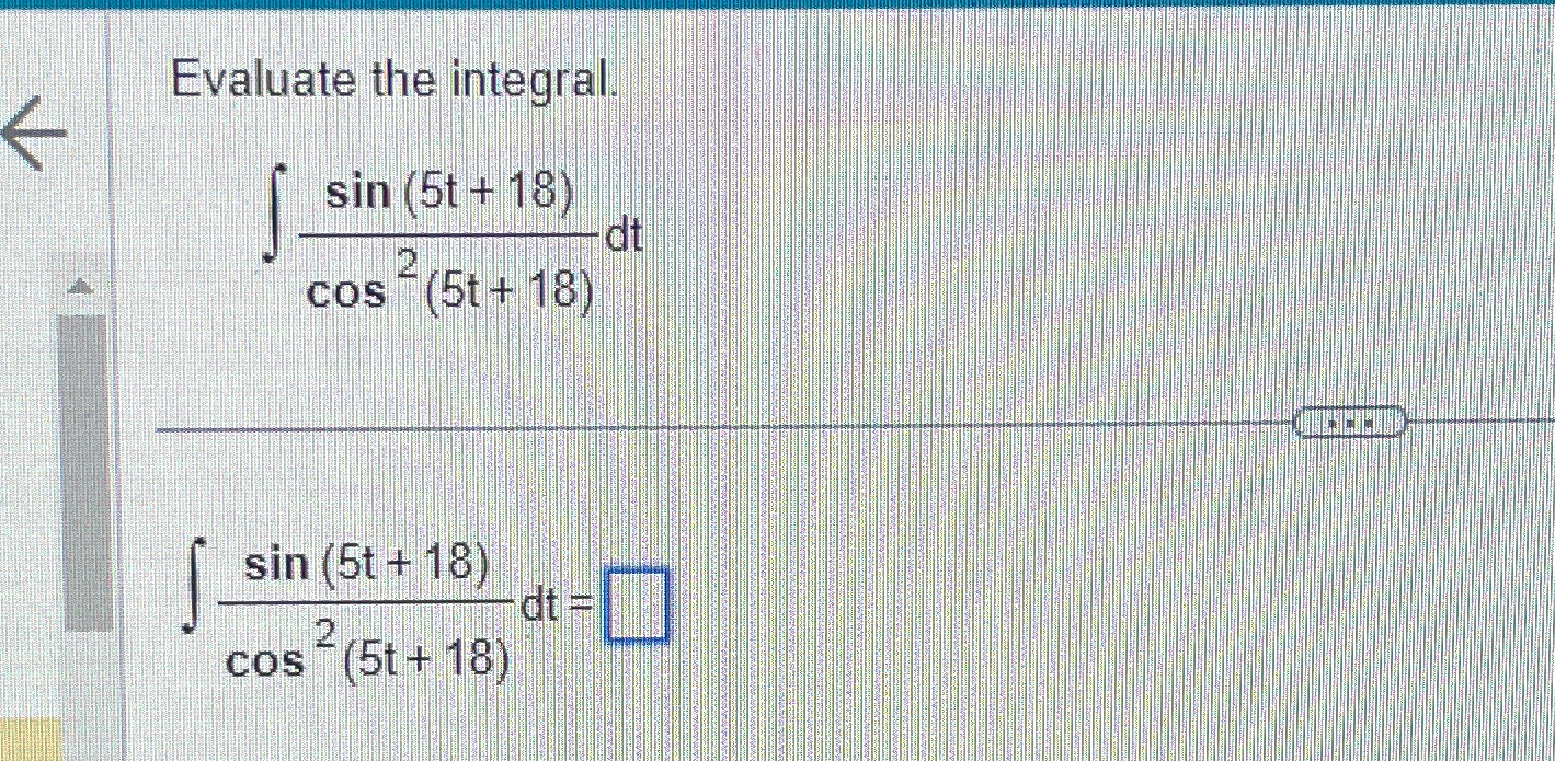 Solved Evaluate the | Chegg.com