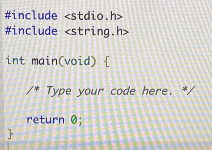 Solved Given A Line Of Text As Input Output The Number Of