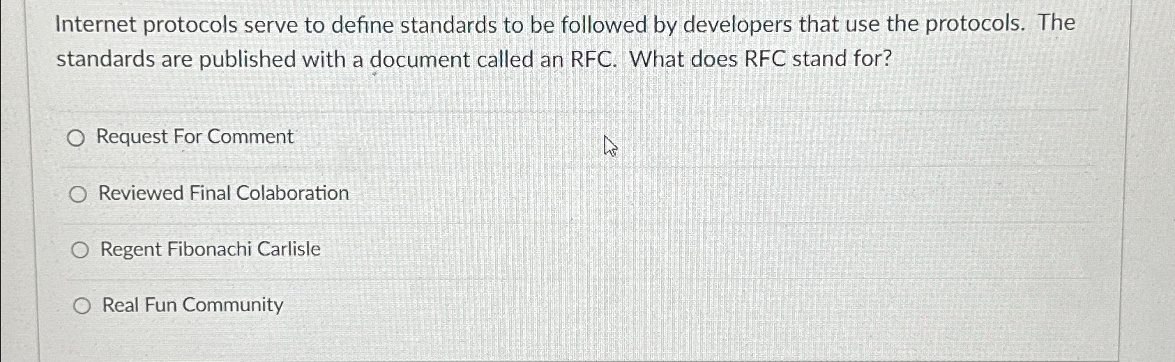 Solved Internet protocols serve to define standards to be | Chegg.com
