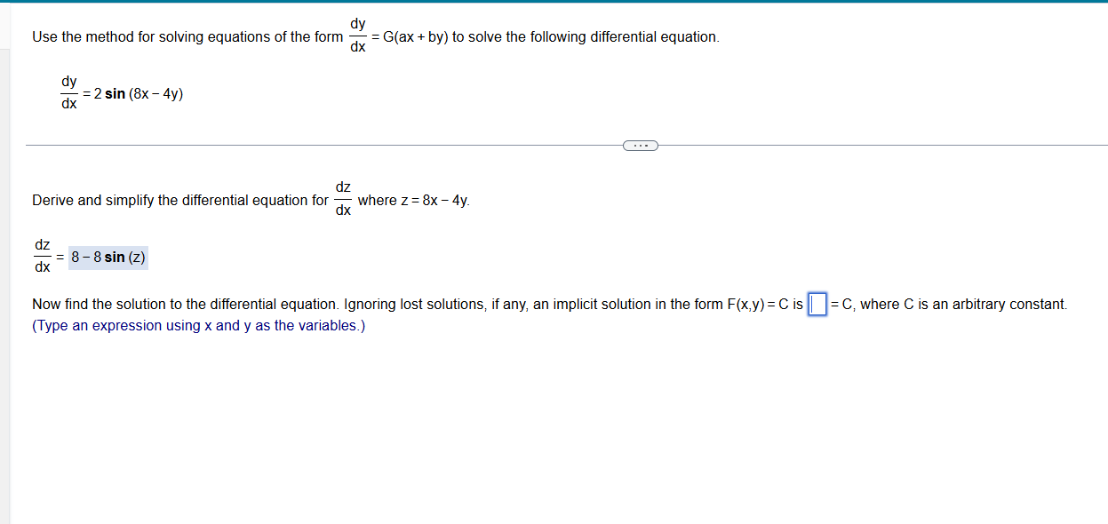 Solved Use the method for solving equations of ﻿the form | Chegg.com