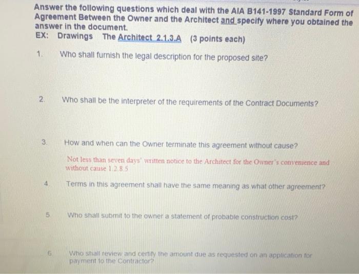 Solved Answer the following questions which deal with the | Chegg.com