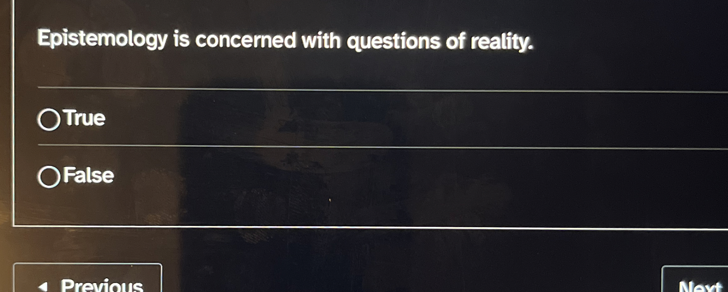 Solved Epistemology is concerned with questions of | Chegg.com