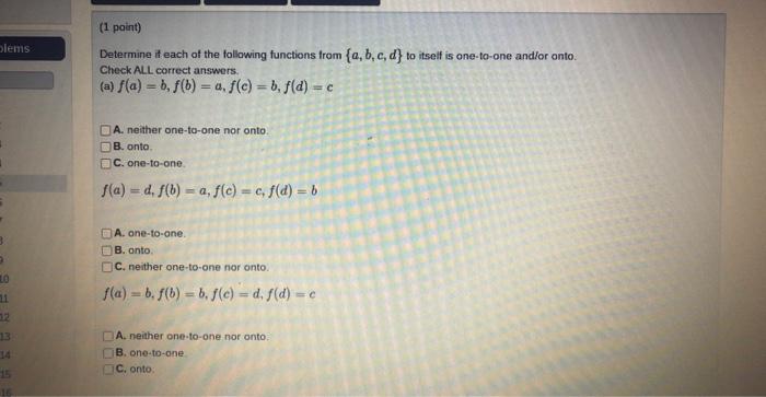 Solved Consider the function f:{1,2,3,4,5}→{1,2,3,4,5} given | Chegg.com