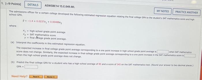 Solved The admissions officer for a certain college | Chegg.com