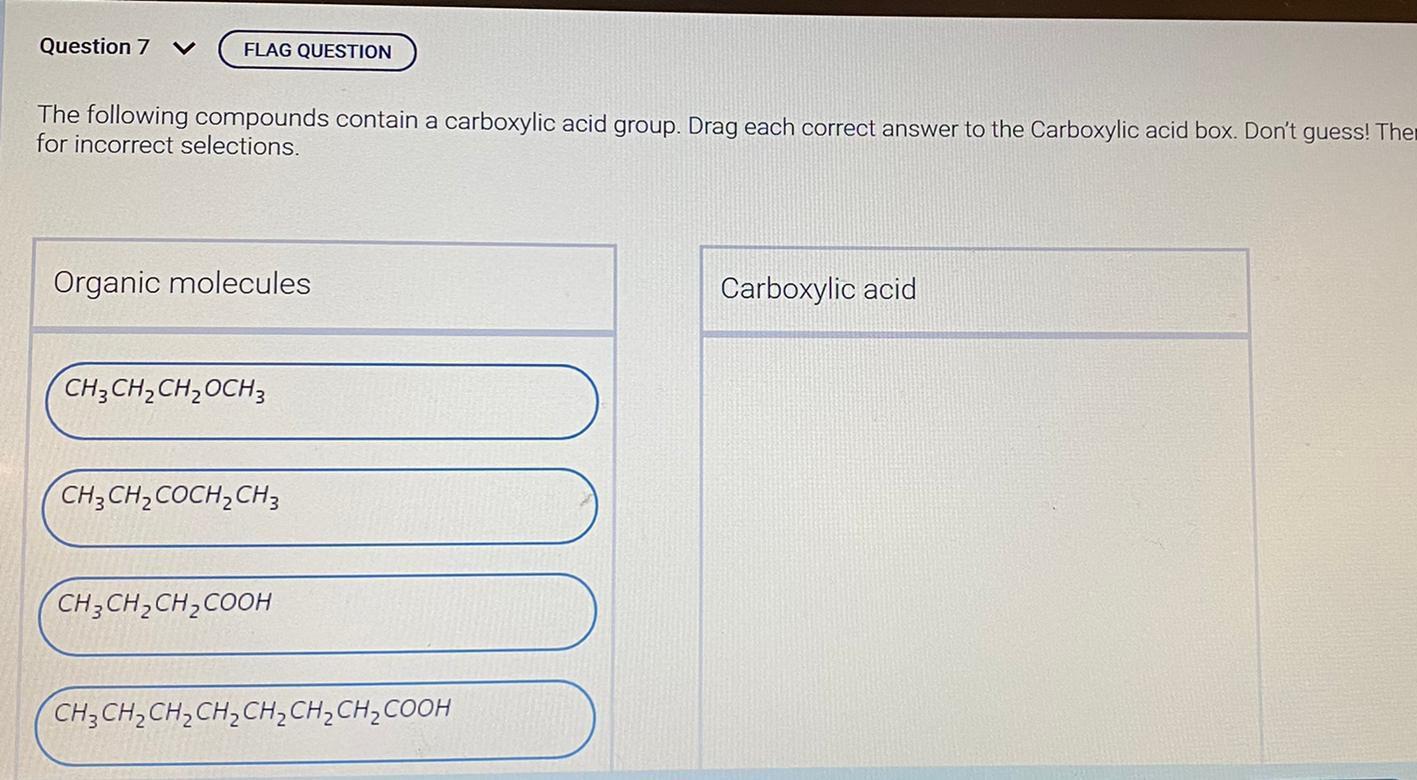 Solved The following compounds contain a carboxylic acid | Chegg.com