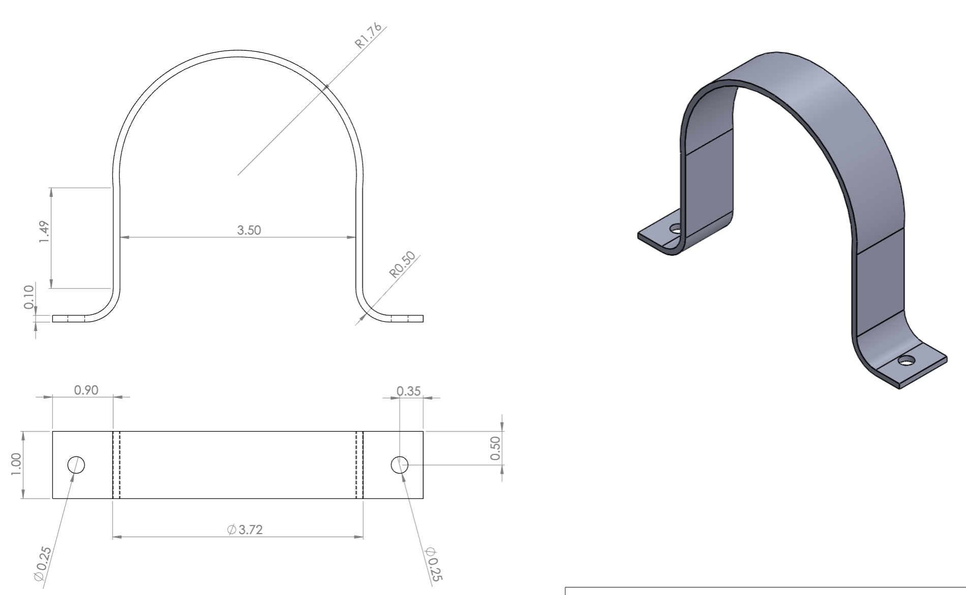 Solved Find total length of this clamp | Chegg.com
