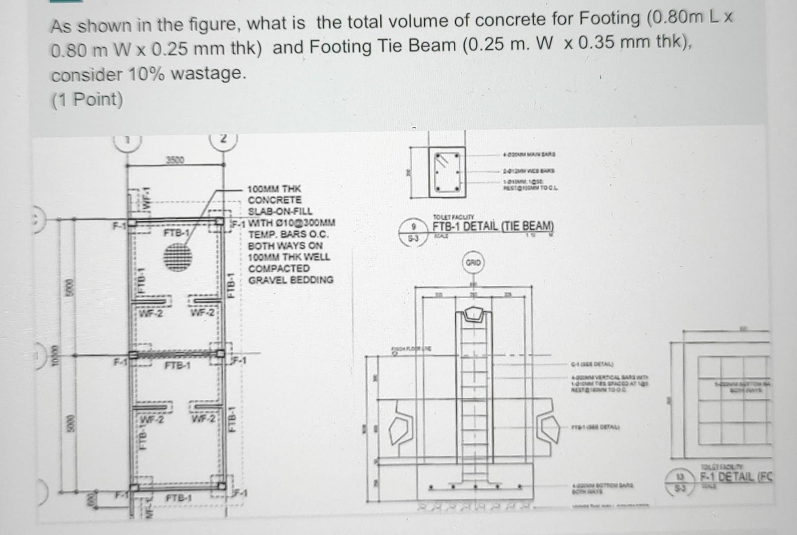 Solved As shown in the figure, what is the total volume of | Chegg.com