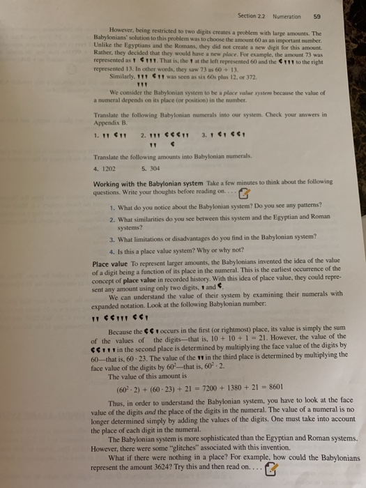 Solved $$$nnn 2. Find the base ten equivalent of each of | Chegg.com