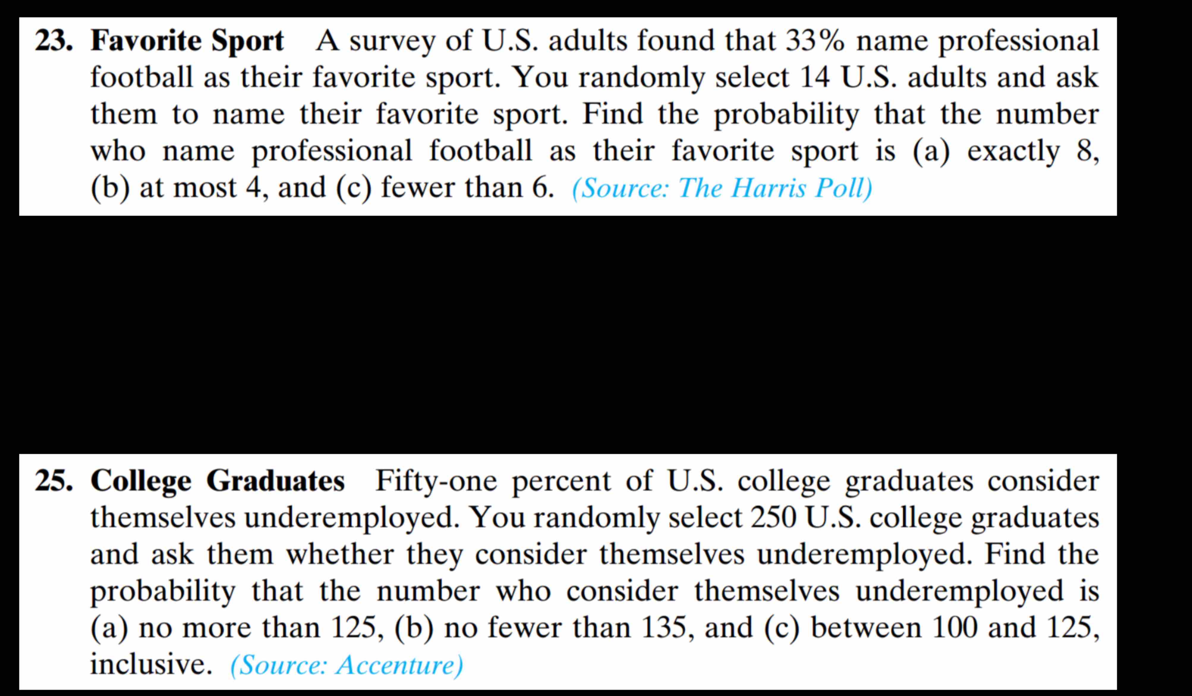 Solved Approximating Binomial Probabilities In Exercises | Chegg.com