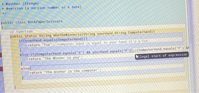 Solved 2 errors saying else without if and not accepting my | Chegg.com