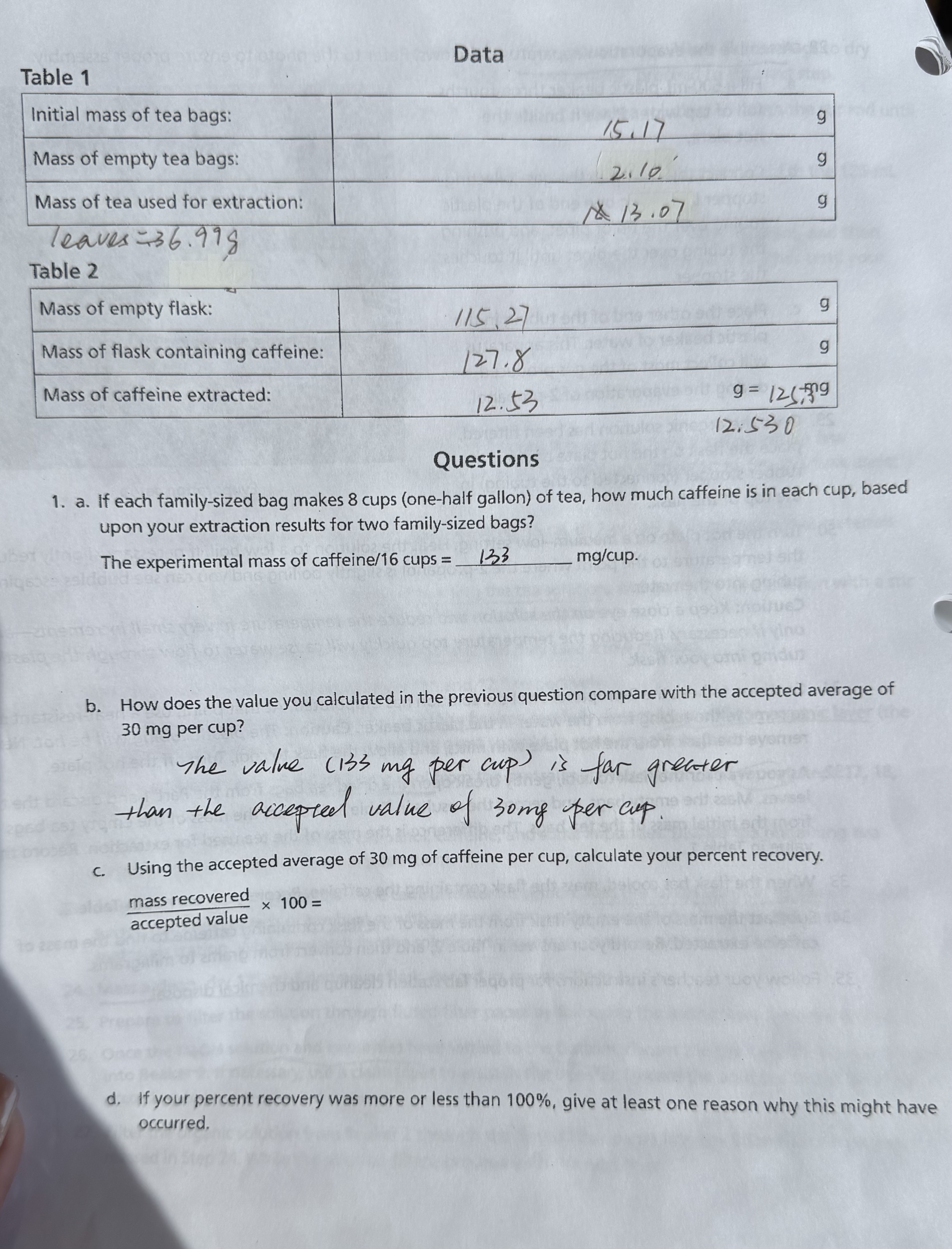 Solved Please use the data in Table 1 ﻿and Table 2 ﻿to | Chegg.com