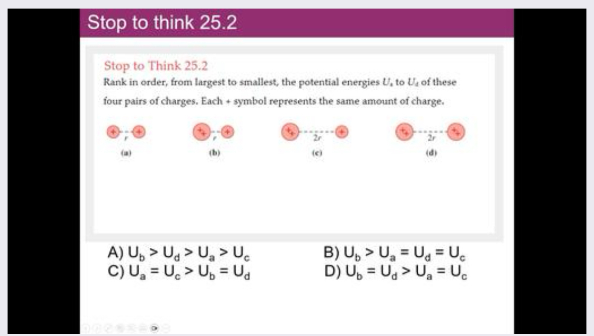 Solved Stop to think 25.2Stop to Think 25.2Rank in order, | Chegg.com ...
