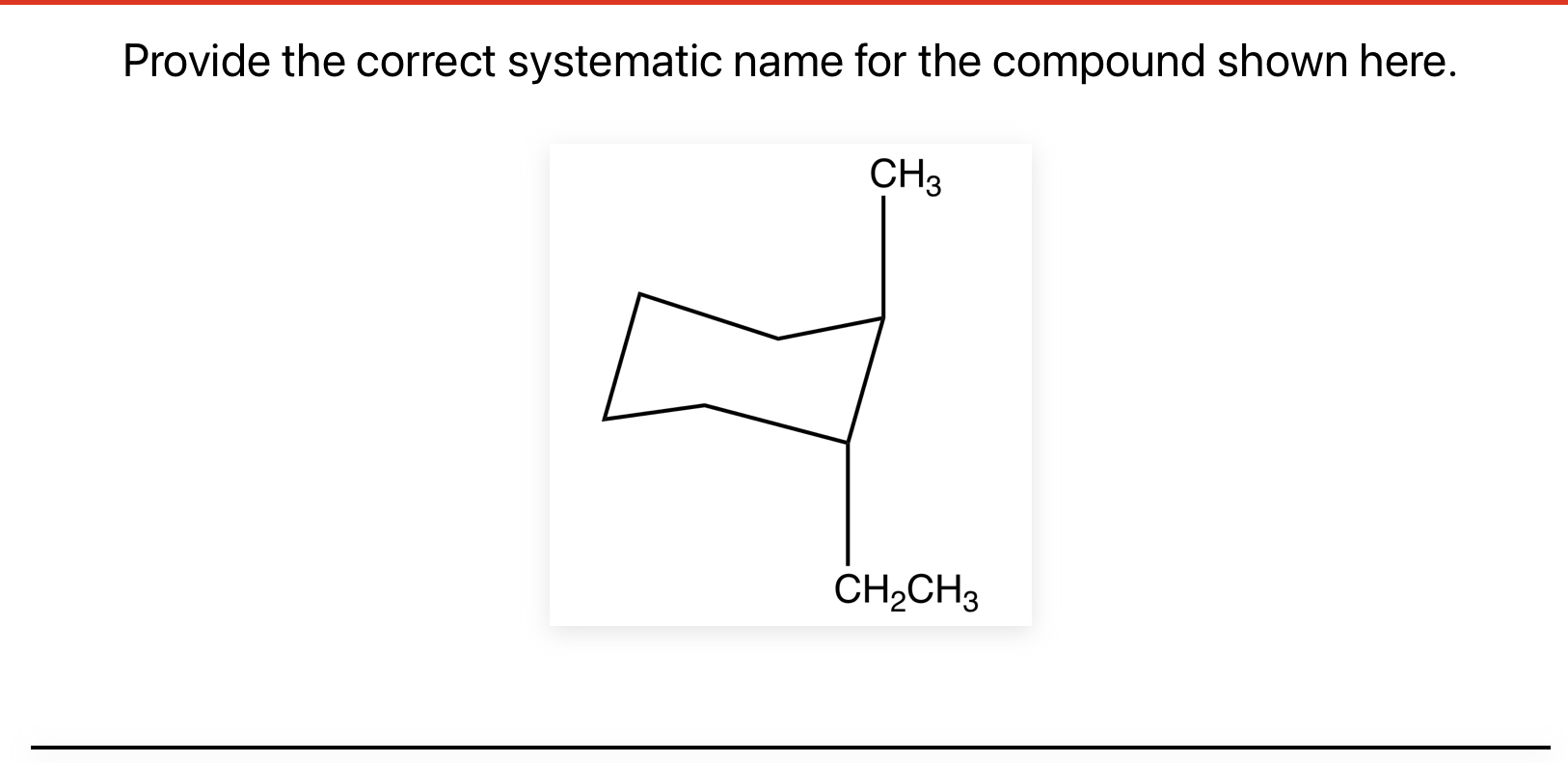 Solved Provide the correct systematic name for the compound | Chegg.com