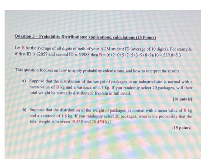 Solved probabilistic methodEvery answer should be well | Chegg.com
