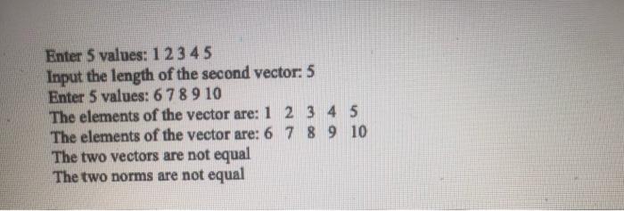 Solved Define the struct vector with the following data | Chegg.com