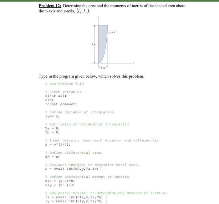 Solved NEED MATLAB EXPERT, use template from problem 12 to | Chegg.com