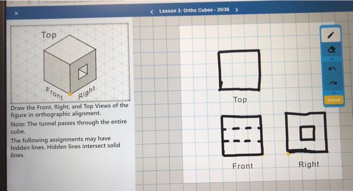 Solved Top . Front HE | Chegg.com