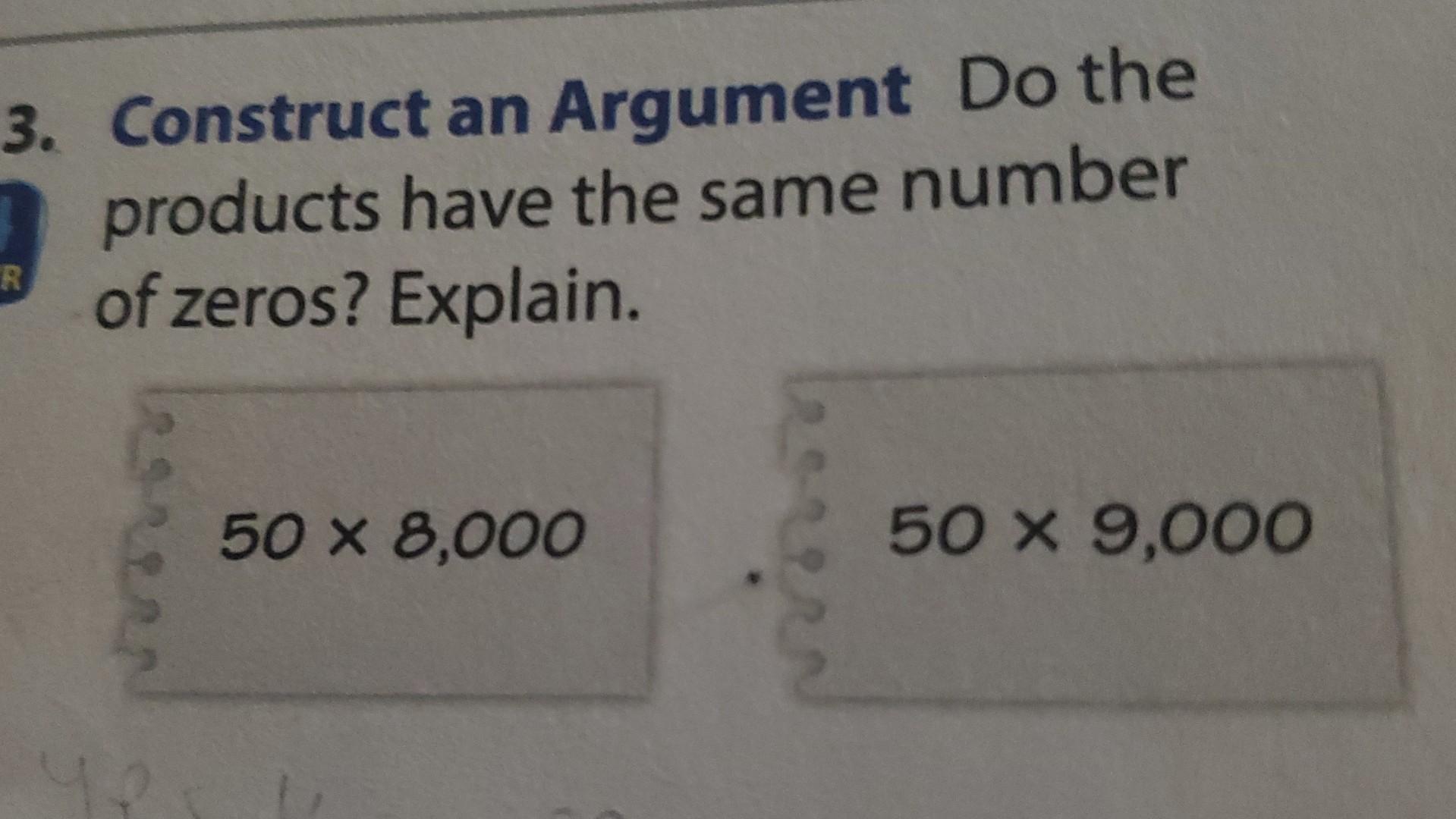 Solved Construct an Argument Do the products have the same | Chegg.com