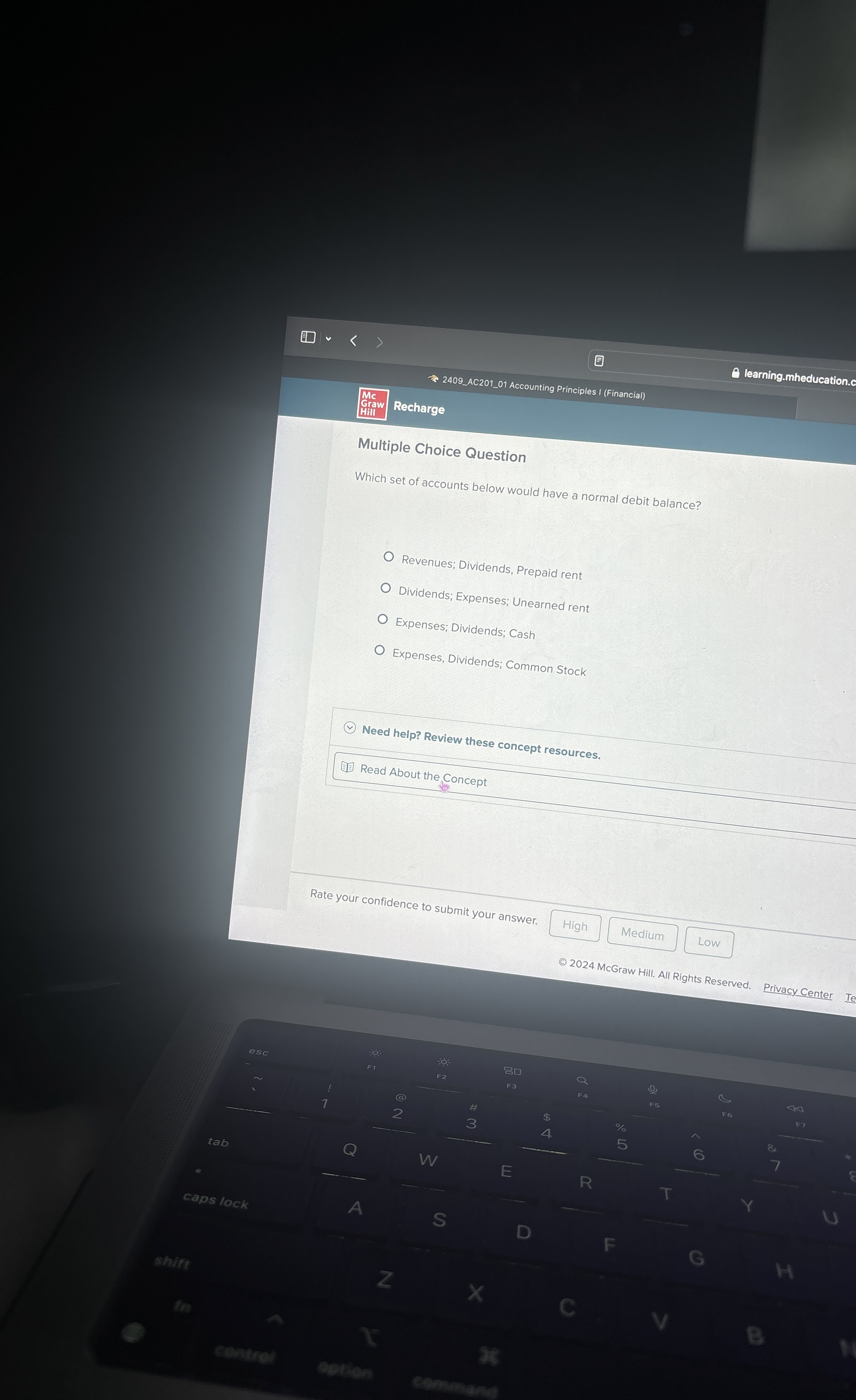 Solved Multiple Choice QuestionWhich set of accounts below | Chegg.com