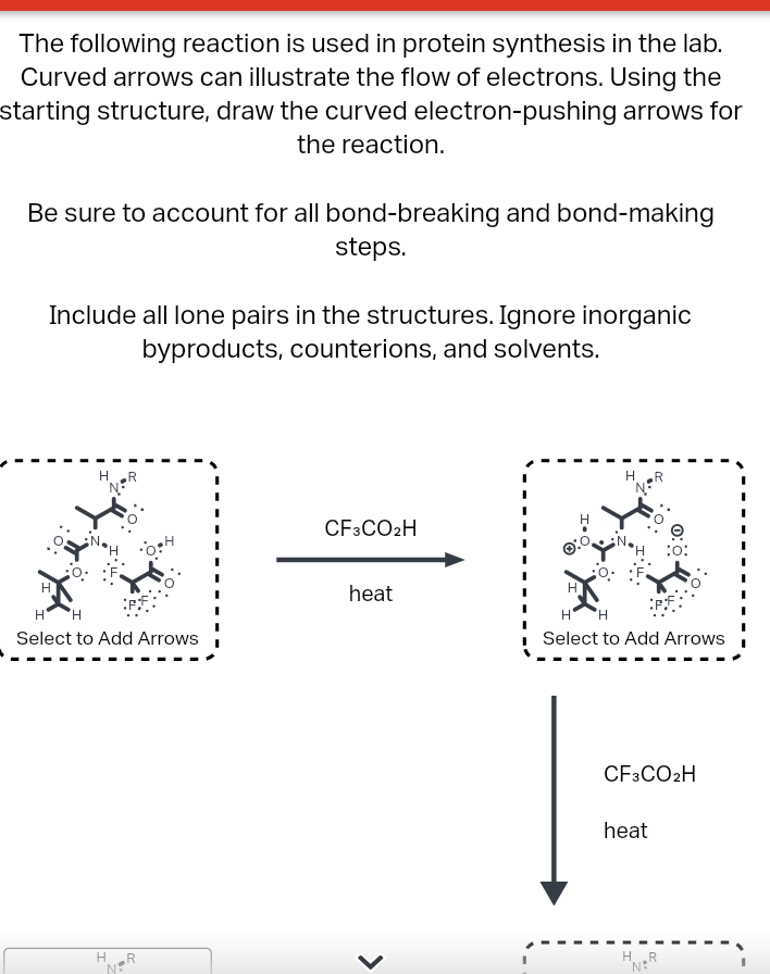 Solved The following reaction is used in protein synthesis | Chegg.com