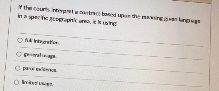 Solved Which of the following types of contracts cannot be | Chegg.com