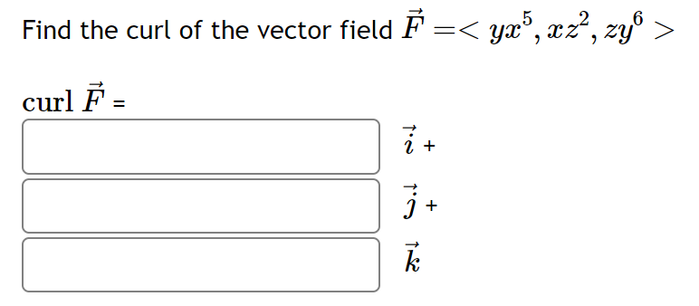 Solved Find the curl of the vector field | Chegg.com