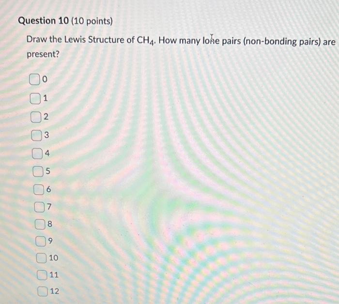 Solved Question 10 (10 points) Draw the Lewis Structure of | Chegg.com
