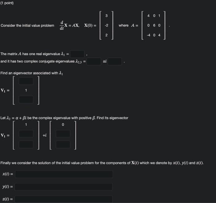 Solved Consider the initial value problem | Chegg.com