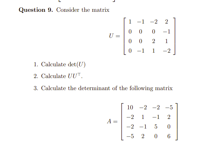 Solved This is Linear Algebra. More CALCULATION please!! (if | Chegg.com