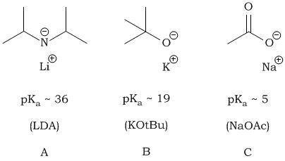 Solved Consider the three organic bases shown above. The pKa | Chegg.com