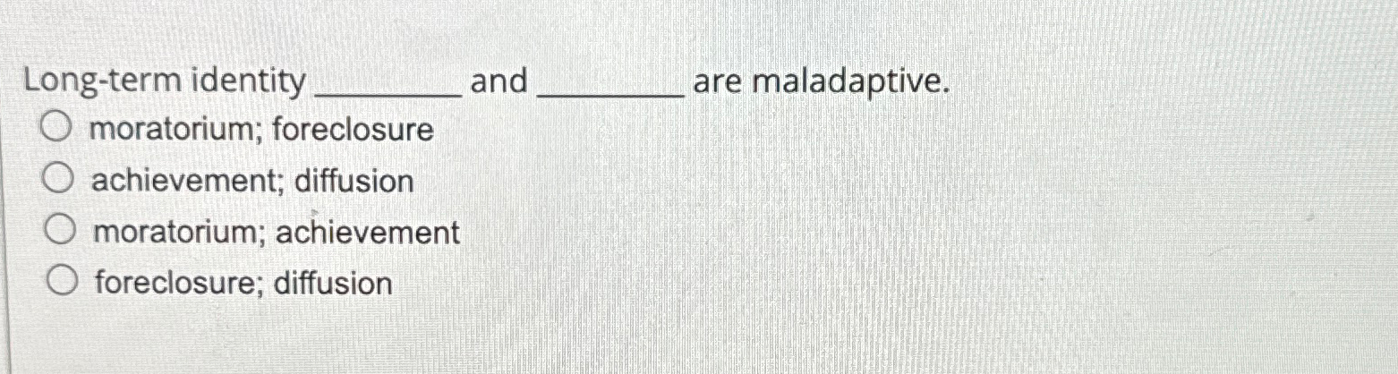 Solved Long-term identity q, ﻿and ﻿are | Chegg.com
