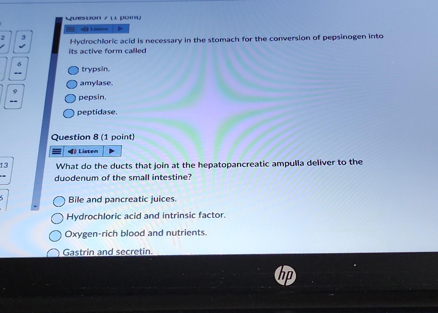 Solved Intrinsic factor is necessary for the absorption of | Chegg.com