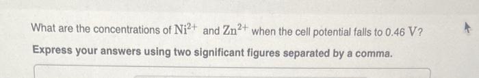 Solved A voltaic cell consists of a Zn/Zn2+ half-cell and a | Chegg.com
