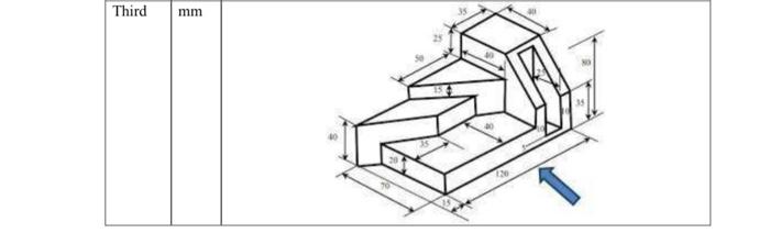 Solved Q. Draw the three orthographic projection of the | Chegg.com
