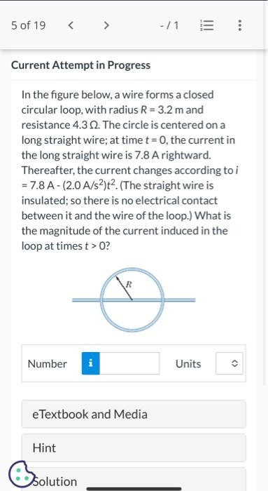 Solved In the figure below, a wire forms a closed circular | Chegg.com