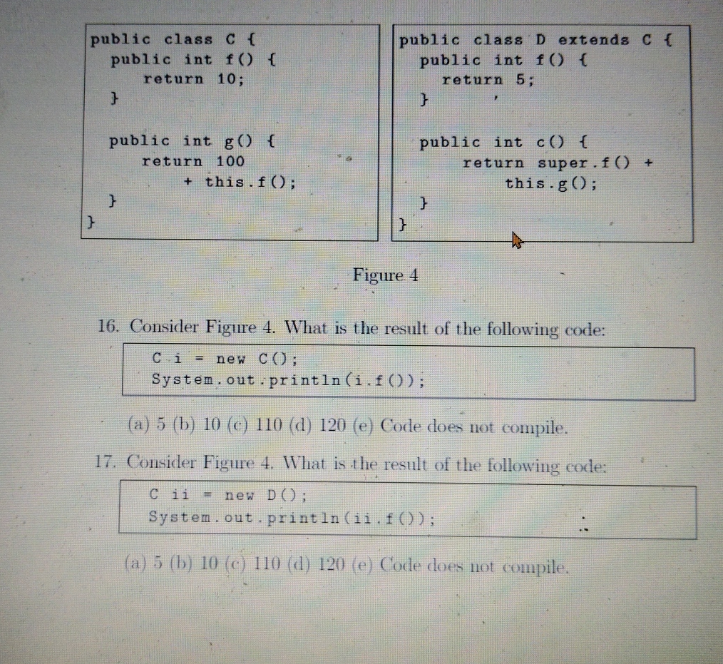 Solved Figure 416. ﻿Consider Figure 4. ﻿What is the result | Chegg.com