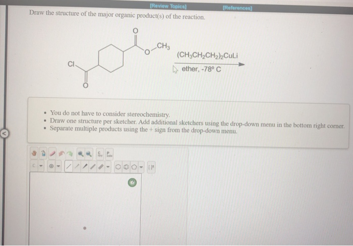 Solved (Review Topical Draw the structure of the major | Chegg.com