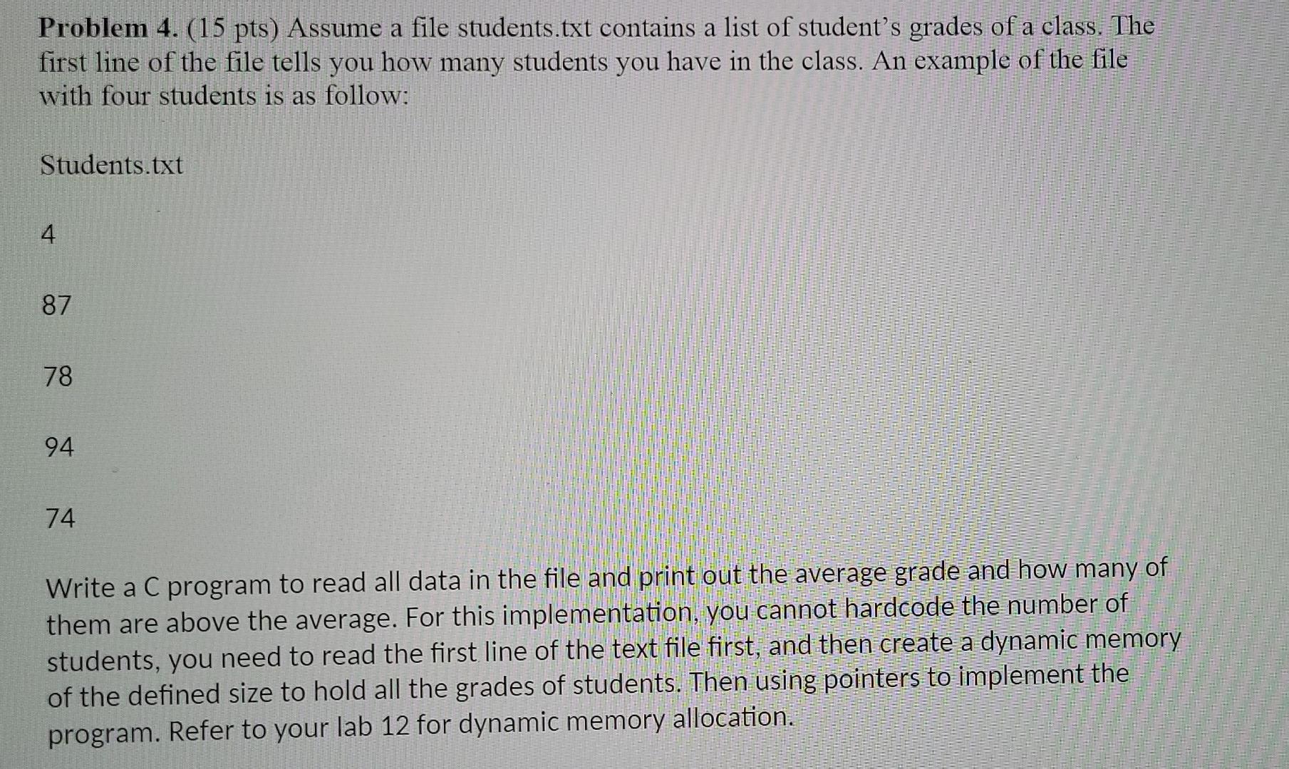 Solved Need A Program Coded In C Not C I Use Devc As