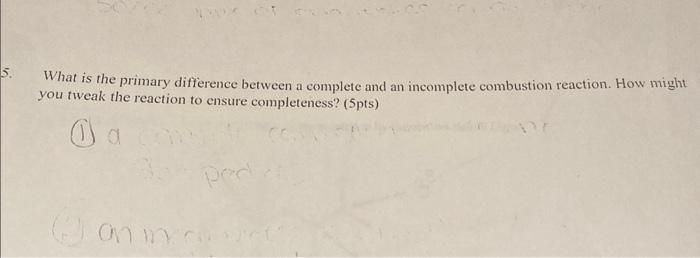 Solved What is the primary difference between a complete and | Chegg.com