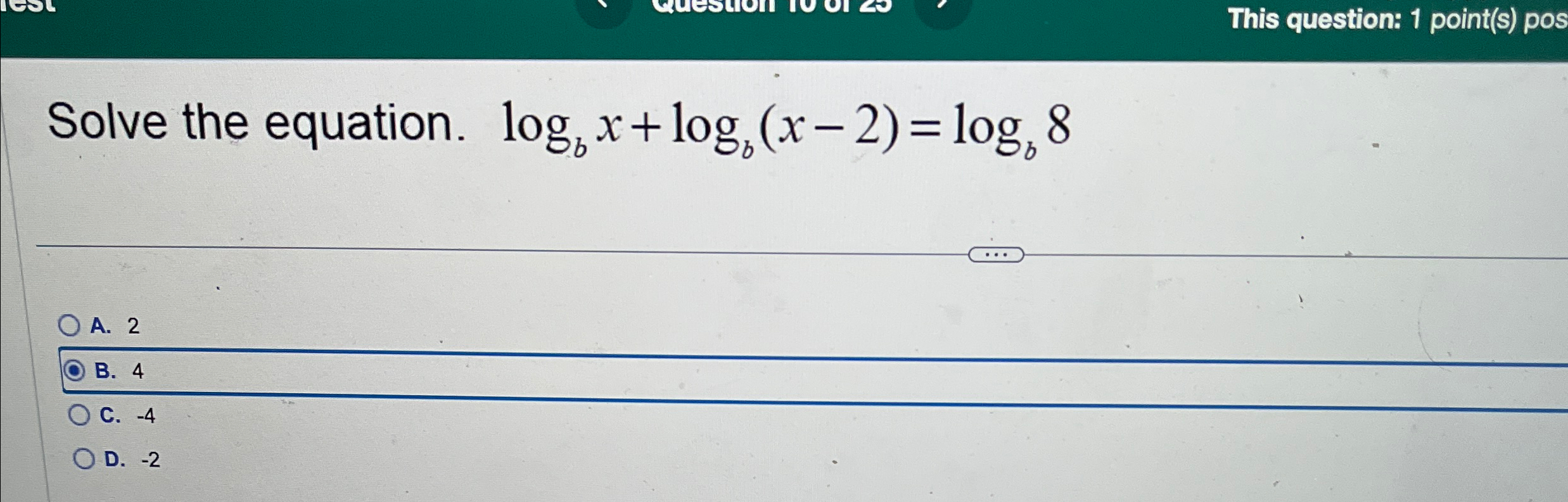 Solved Solve the equation. | Chegg.com