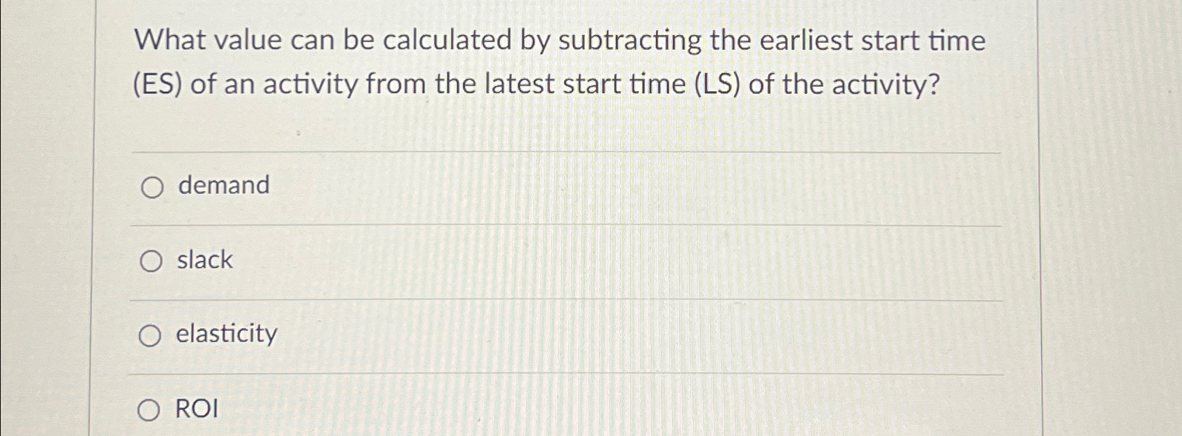Solved What value can be calculated by subtracting the | Chegg.com