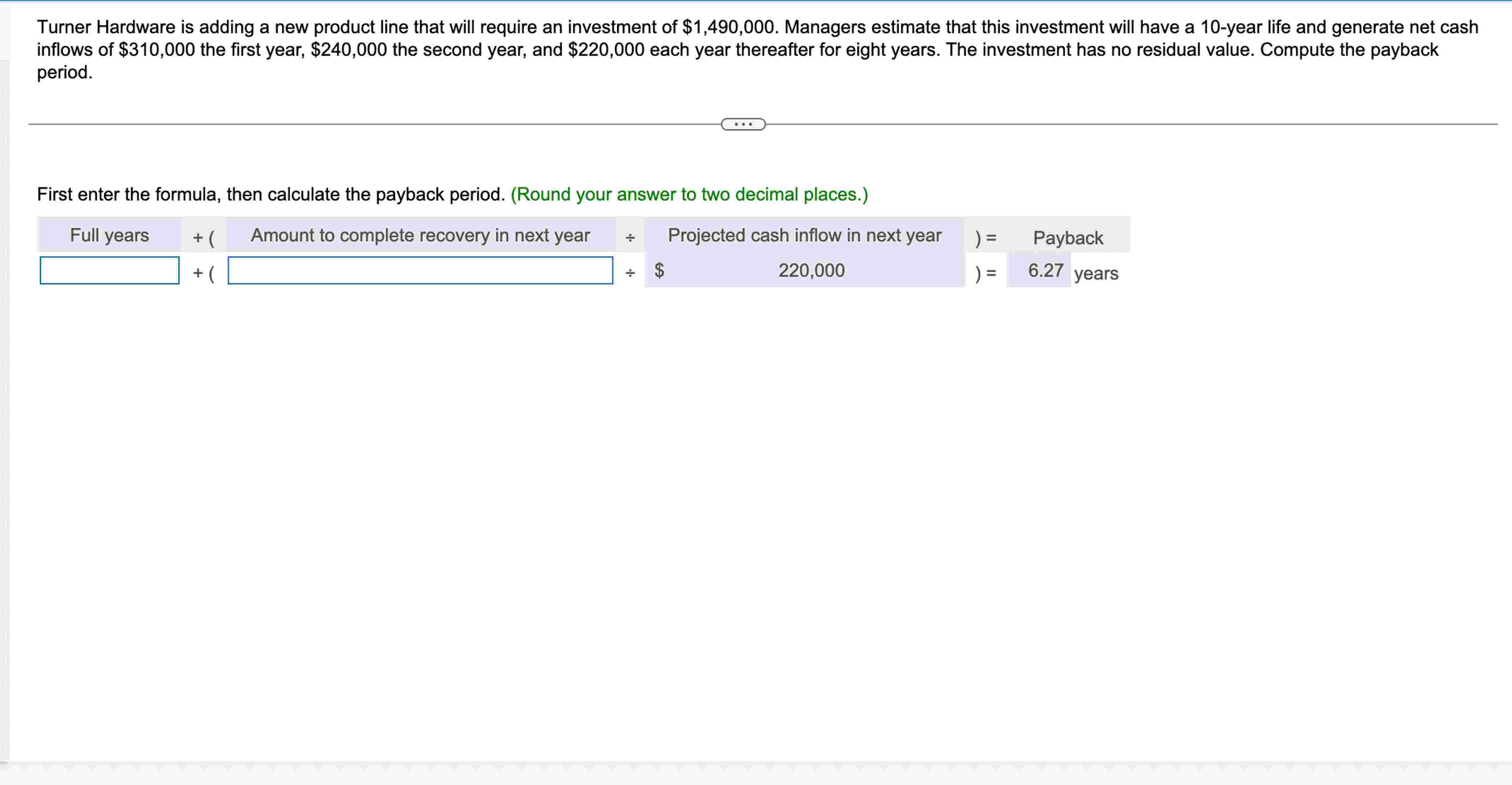 Solved Turner Hardware is adding a new product line that | Chegg.com