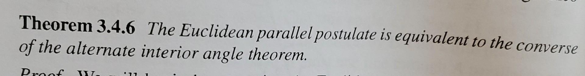 Solved converse 5. Complete the proof of Theorem 3.4.6 by | Chegg.com