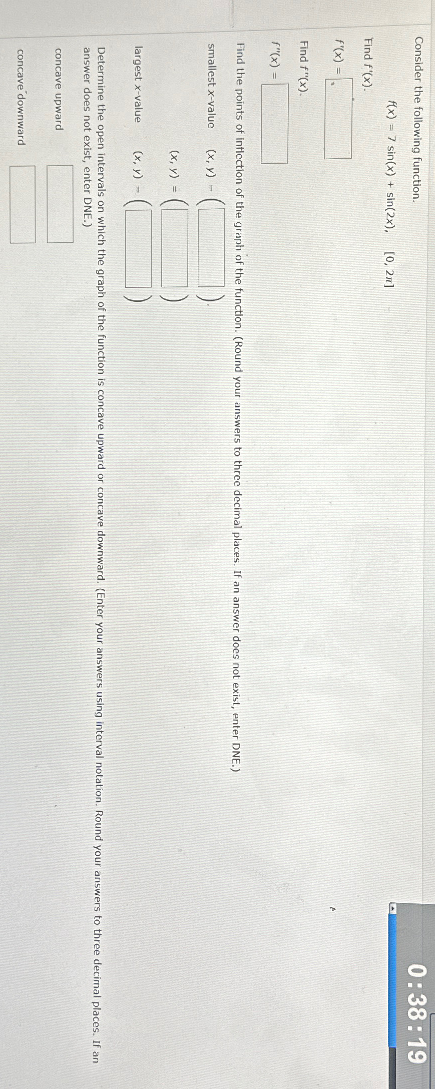 Solved Consider the following | Chegg.com