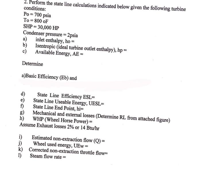 Perform The State Line Calculations Indicated Below 