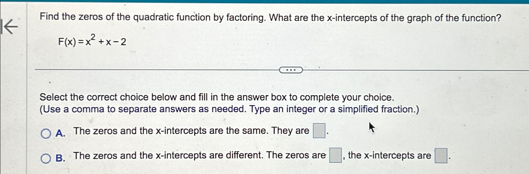 Solved Find the zeros of the quadratic function by | Chegg.com