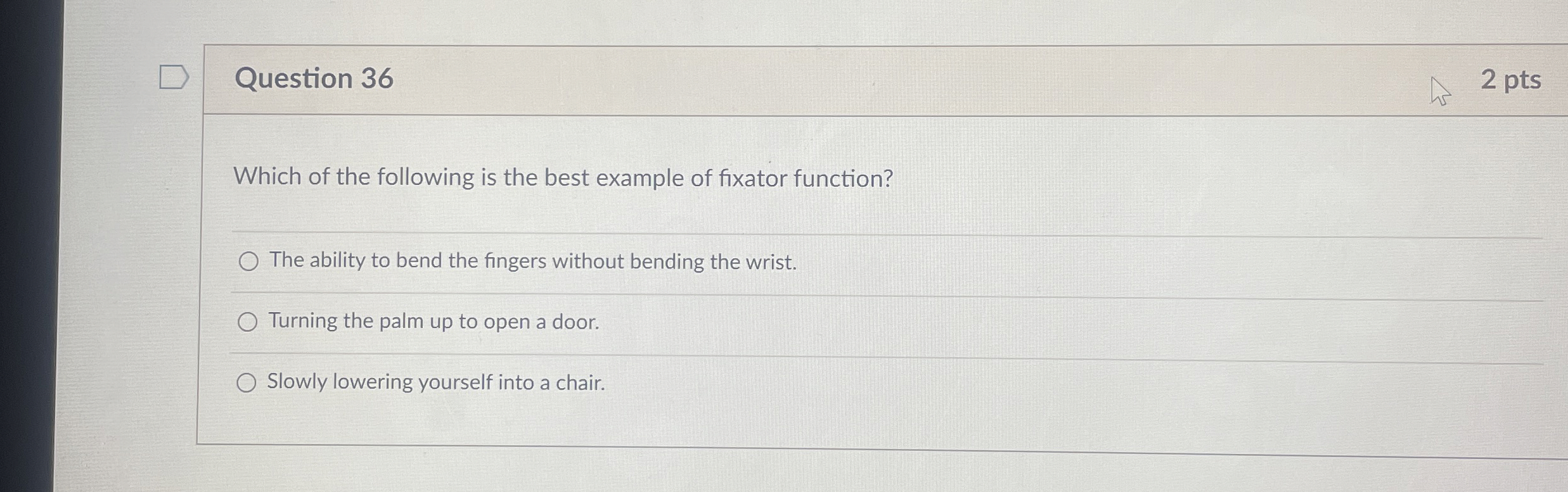 Solved Question 362 ﻿ptsWhich of the following is the best | Chegg.com
