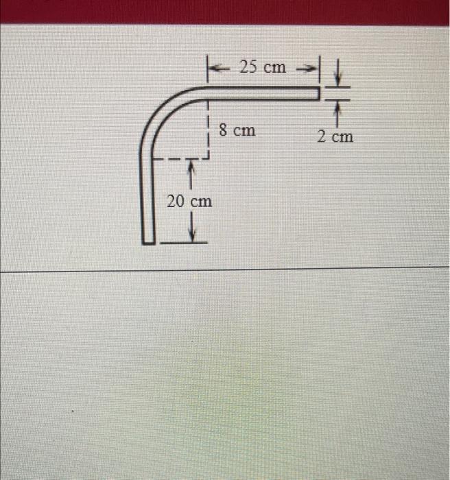 Solved 25 cm Scim 2 cm 20 cm | Chegg.com
