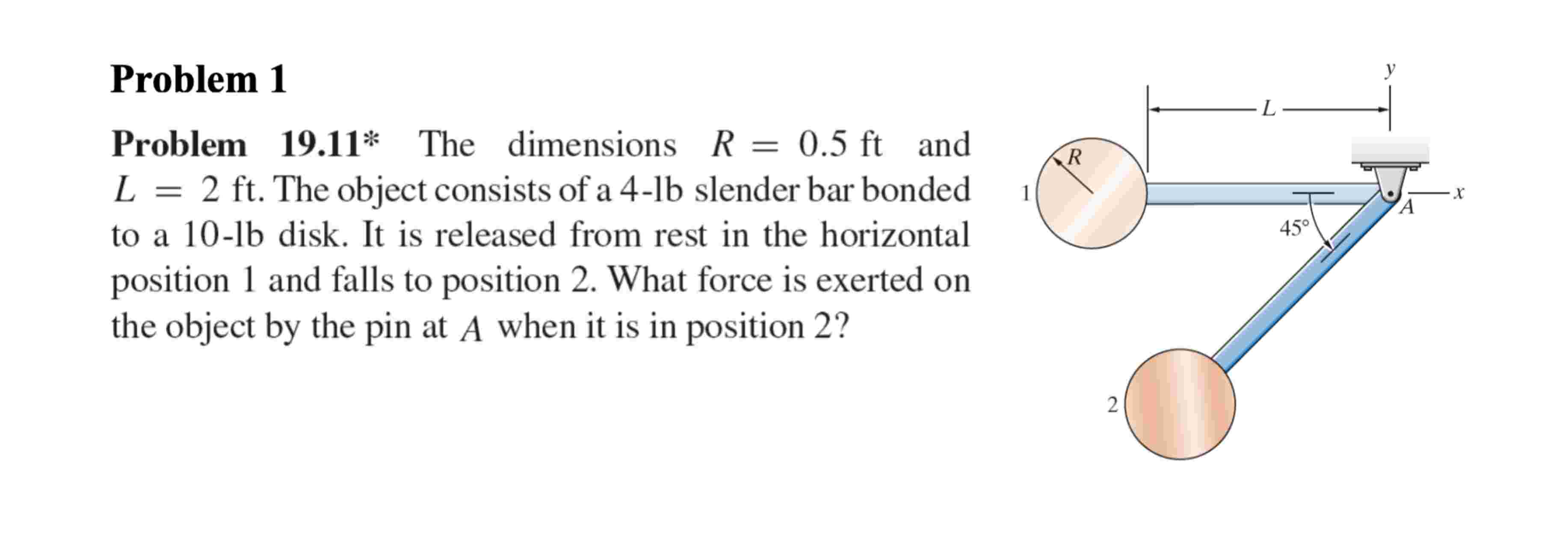 Solved The dimensions \( ﻿R=0.5 \mathrm{ft} \) ﻿and \( | Chegg.com